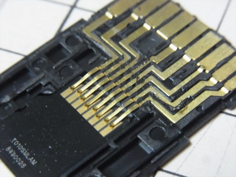 microSDカードアダプターを分解してみた！ – A2-blog